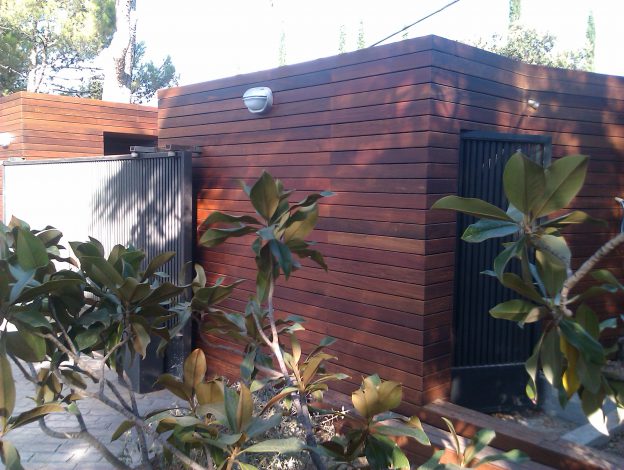 Instalacion de madera de ipe